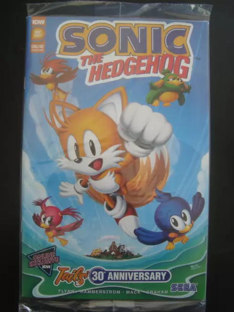 Sonic The Hedgehog Tails 30th Anniversary Special Variant Comic Nm Idw