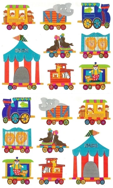 ~ REFLECTIONS CIRCUS Train Monkey Elephant Tent Seal Lion Mrs Grossman ...