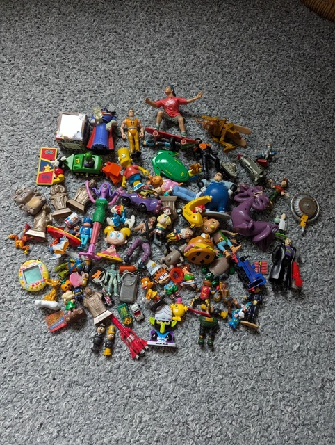 HUGE VINTAGE RETRO 90s Y2K Action Figure Toys Retro Toy Bundle figures ...