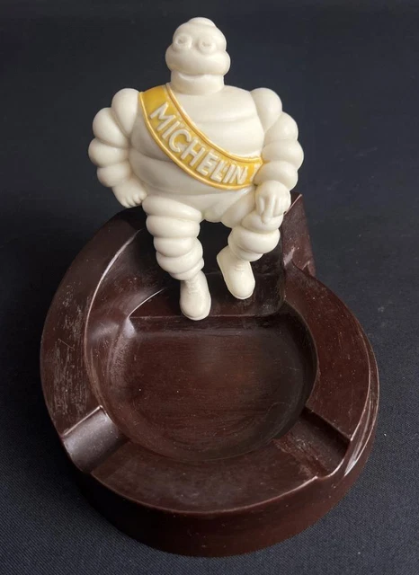 MICHELIN MAN BIBENDUM Tyre Tire Bakelite Garage Office Desk Vintage ...