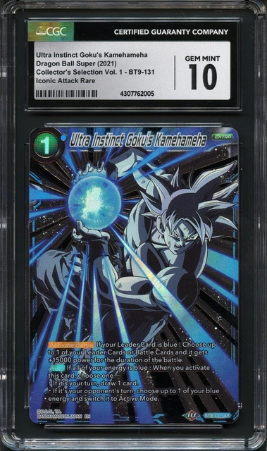 DRAGON BALL SUPER Collector's Selection BT9-131 UI Goku CGC 10 GEM MINT - PSA EUR 28,26 ...