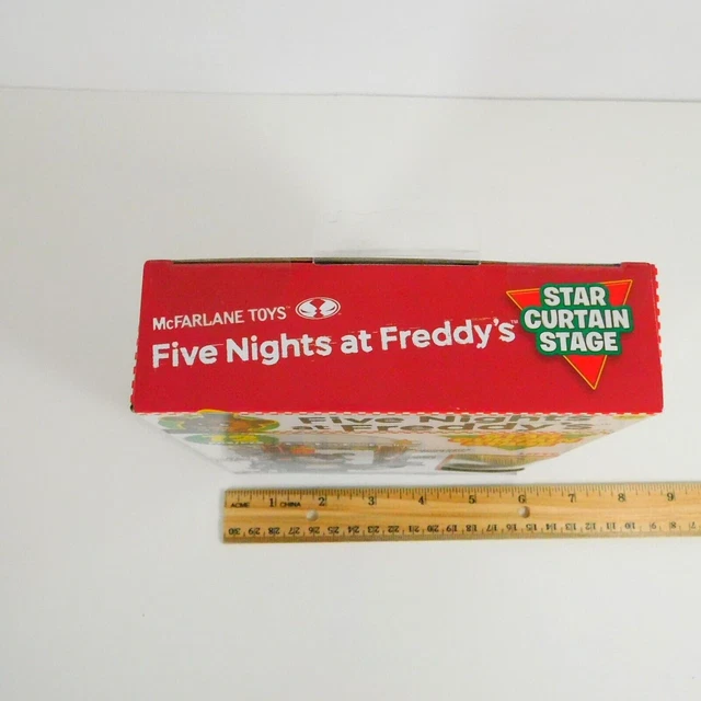 FIVE NIGHTS AT Freddys Star Curtain Stage Lefty FNAF Construction Set ...