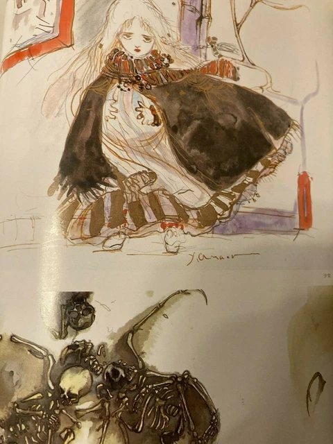 RARE YOSHITAKA AMANO Art Book Imagine Anime Hero Hunter D, Time Bokan ...