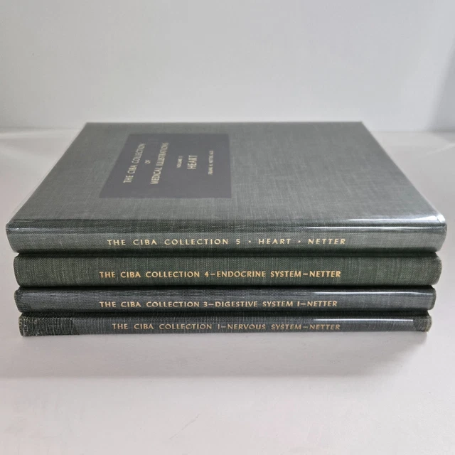 THE CIBA COLLECTION Of Medical Illustrations By Frank Netter - Volume 1 ...