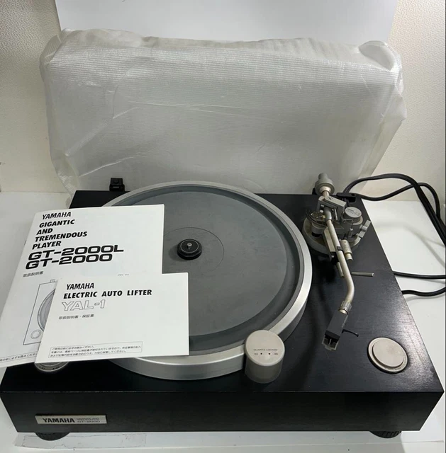 YAMAHA GT-2000 QUARTZ Direct Drive Turntable AT-SL15 Cartridge Fully ...