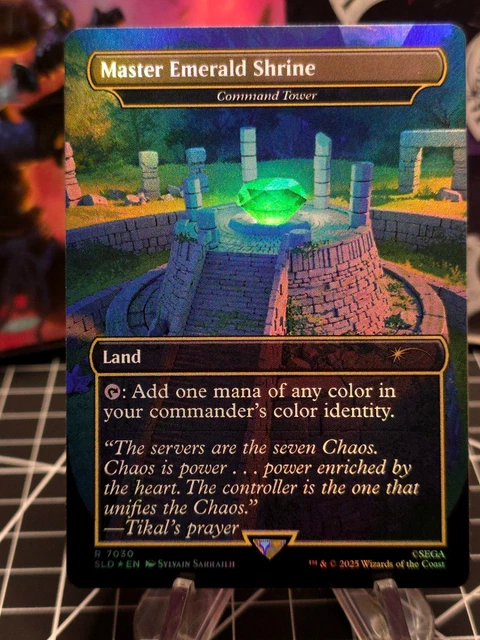 FOIL MASTER EMERALD Shrine - Command Tower Secret Lair Drop Se £2.73 ...