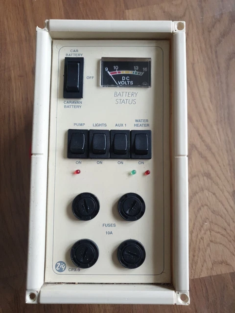 ZIG CPX -21 Caravan distribution control panel - caravan / campervan ...