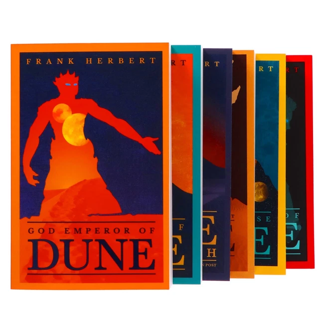 DUNE SERIES BY Frank Herbert 6 Books Collection Set - Fiction ...