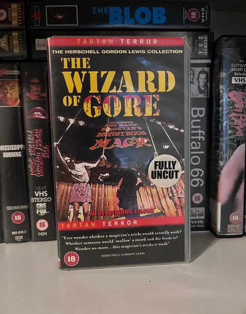 THE WIZARD OF Gore VHS £25.00 - PicClick UK