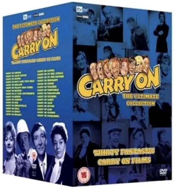 CARRY ON: THE Ultimate Collection [DVD]: RARE BOX SET - FREE DELIVERY ...