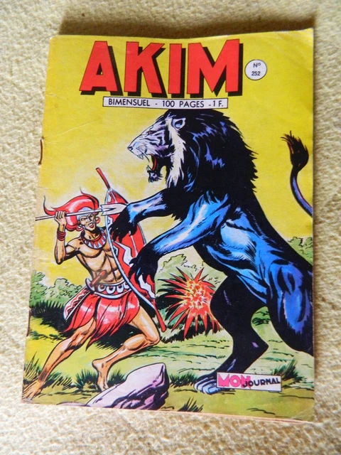 BD AKIM N°252 Mon Journal 1970 très bon état EUR 3,00 - PicClick FR