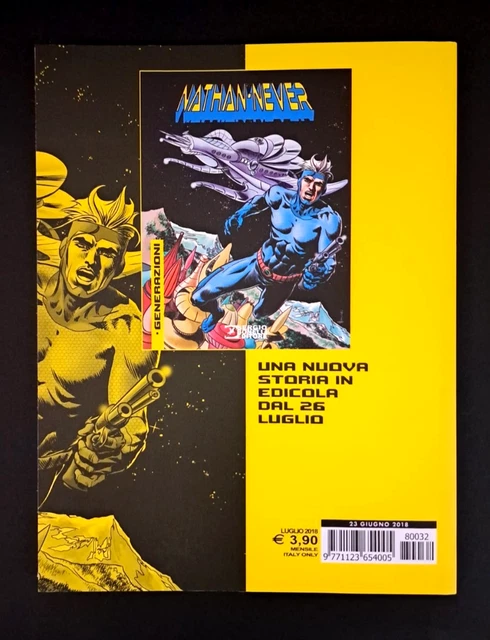 NATHAN NEVER GENERAZIONI Il Guerriero Della Polvere Bonelli Editore ...