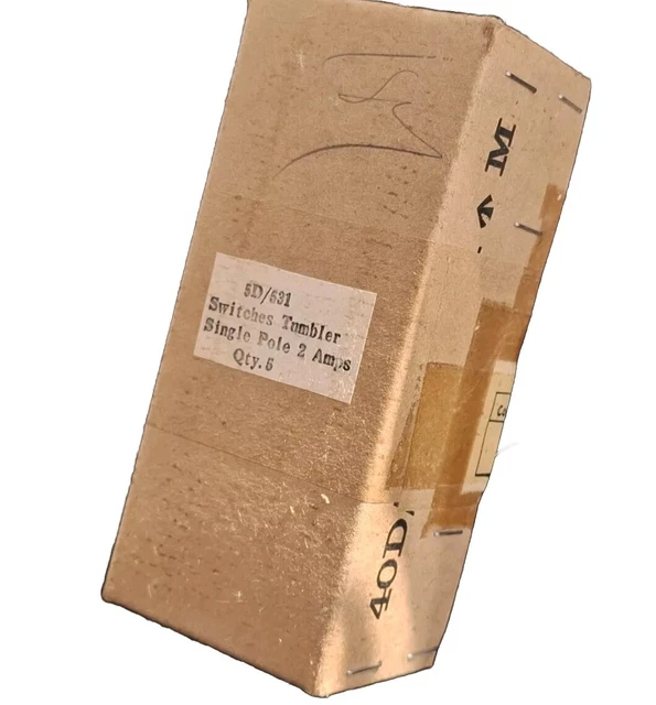 RARE AIR MINISTRY 5D/531 Switch Spitfire RAF WWII New Old Stock Box X5 ...