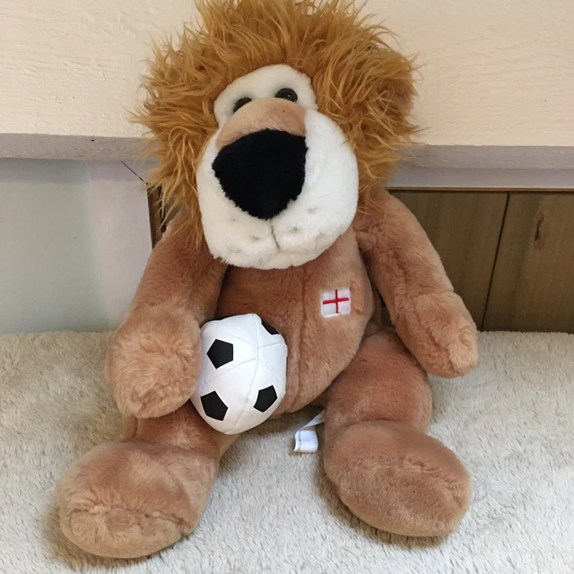 ST GEORGE’S LION Soft Toy Vintage England Football World Cup Mascot £7. ...