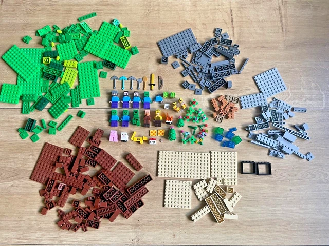 LEGO MINECRAFT COLLECTION: Minifigures, Weapons, Accessories, Bricks ...