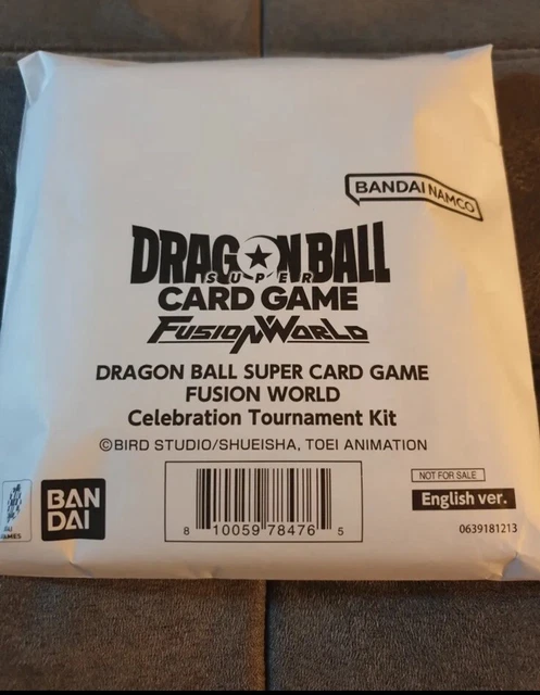 DRAGON BALL SUPER TCG FUSION WORLD Celebration Tournament Kit SEALED £ ...
