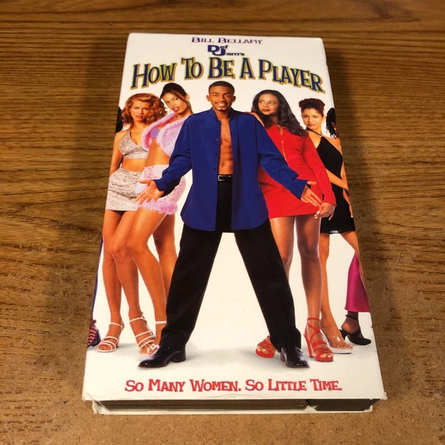 HOW TO BE A Player VHS Movie VCR Video Tape Used Bill Bellamy Def Jam £ ...