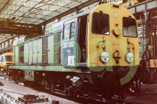 UK RAILWAY PHOTOGRAPH of Class 20 Locomotive 20120. RM20-205 £1.70 ...