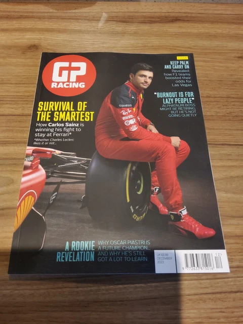 GP RACING MAGAZINE - December 2023 £5.95 - PicClick UK