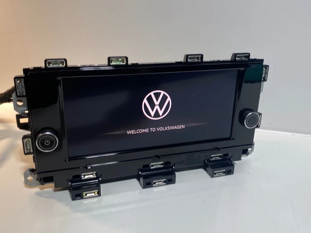 VW GOLF 8 Headunit DAB RADIO MIB3 Monitor Screen Multimedia Carplay APP ...