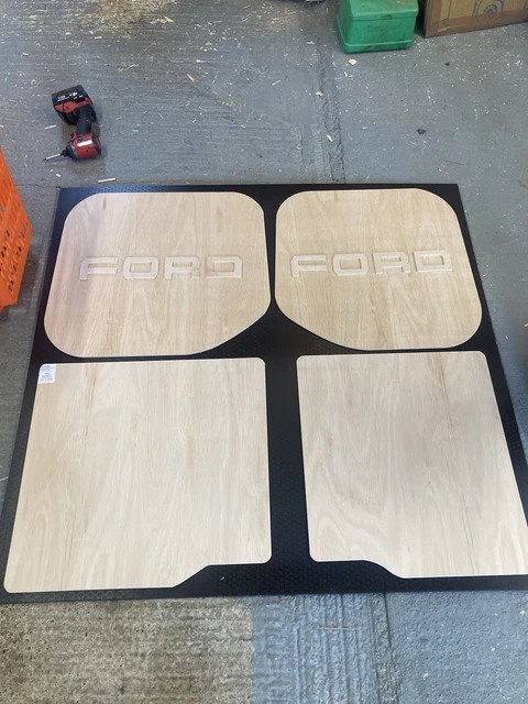 FORD TRANSIT CUSTOM ply lining REAR DOOR PANELS ONLY £52.72 - PicClick UK