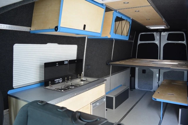 MODULAR VAN CONVERSION VW Crafter/Sprinter/MAN TGE Campervan Adventure ...