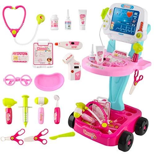 ISO TRADE TOYS Doctor Kids Medical Center Hospital Doctors Set for ...