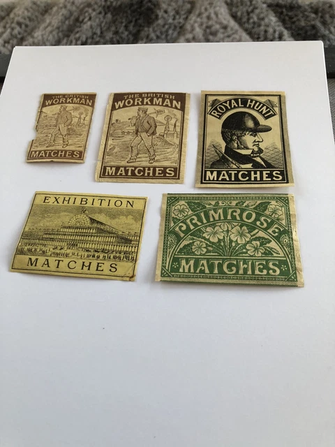5 X 1880S BRITISH MATCHBOX LABELS RARE LOT/2 £10.97 - PicClick UK