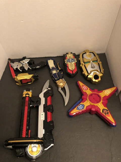 POWER RANGERS SUPER Megaforce Legendary Morpher Samurai Weapons Star ...