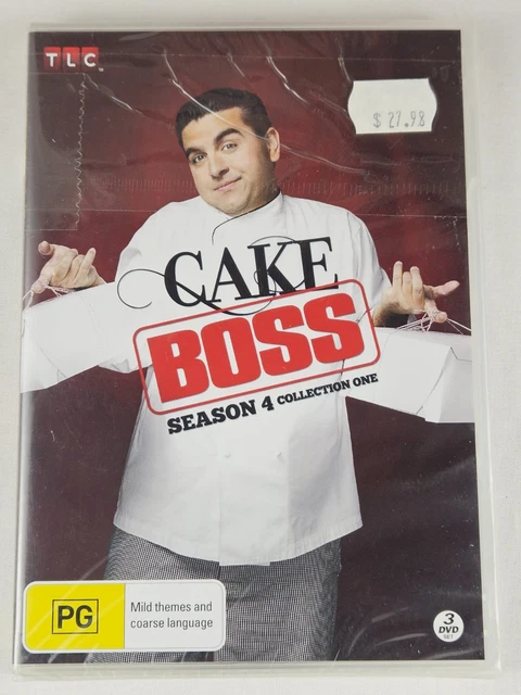 CAKE BOSS - Season 4 DVD (Brand New & Sealed) Region 4 $7.95 - PicClick AU
