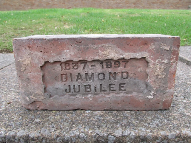 RECLAIMED DIAMOND JUBILEE Brick 1897 -From A Property In Ws3 £9.71 - PicClick UK