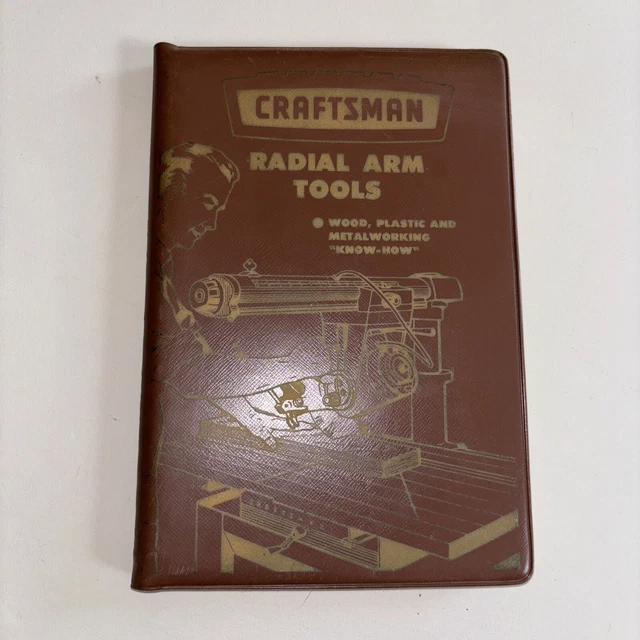1961 CRAFTSMAN RADIAL Arm Tools Saw Book Manual Illustrated Sears ...