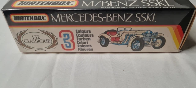 MATCHBOX MERCEDES-BENZ SSKL PK-307 Classique Model Kit From 1983 Sealed ...