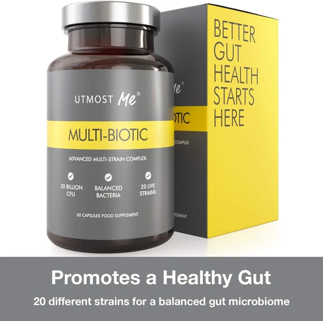 DIGESTIVE SYSTEM AND Gut Health Multibiotics with 50 Billion CFU ...