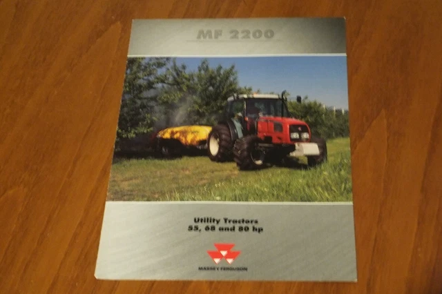 MASSEY FERGUSON 2200 Tractors Brochure (New Unused ) £6.00 - PicClick UK