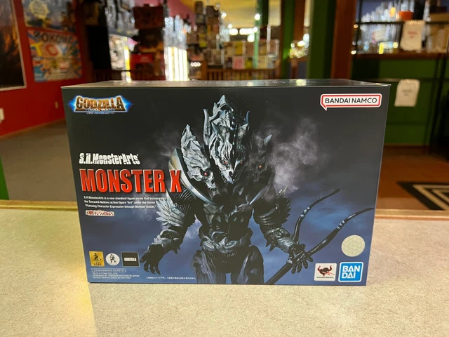 S.H. MONSTERARTS MONSTER X Godzilla Final Wars Figure Bandai Tamashii ...