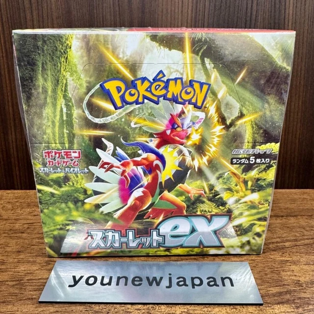 SCARLET EX BOOSTER Box sv1S Japanese Pokemon Card Sealed 1 BOX New $157.77 - PicClick AU
