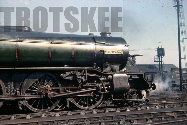 35MM SLIDE BR British Railways Steam Loco 60800 Class V2 1961 Original ...