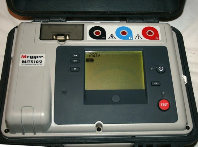 MEGGER MIT510/2 5 kV High Voltage Insulation Resistance Tester MIT 510/ ...