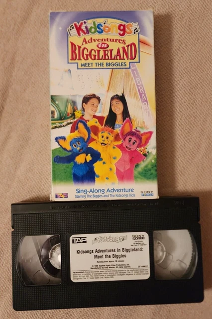 KIDSONGS ADVENTURES IN Biggleland Meet the Biggles VHS Video Tape 1998 ...