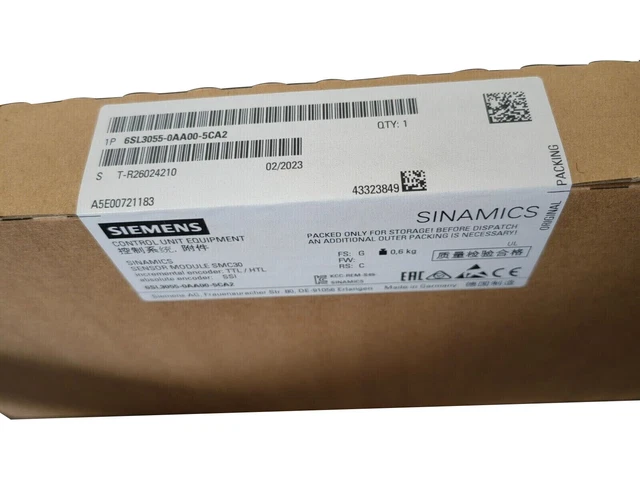 6SL3055-0AA00-5CA2 1PNEW SIEMENS SINAMICS SMC30 Sensor Module 6SL3055 ...