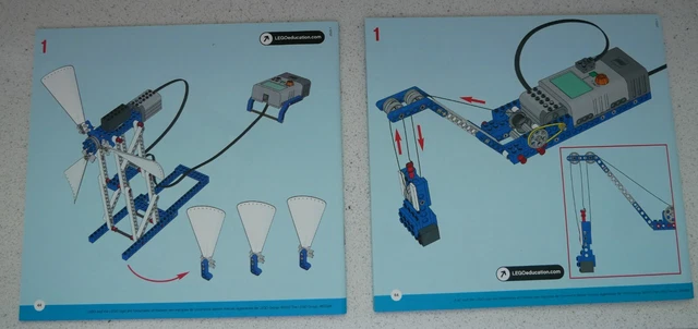 LEGO EDUCATION 9688, Erneuerbare Energien Bauanleitungen EUR 20,00 ...