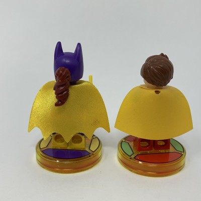 LEGO BATGIRL & Robin Minifigures w/ Dimensions Base Tags 71264 Batman ...
