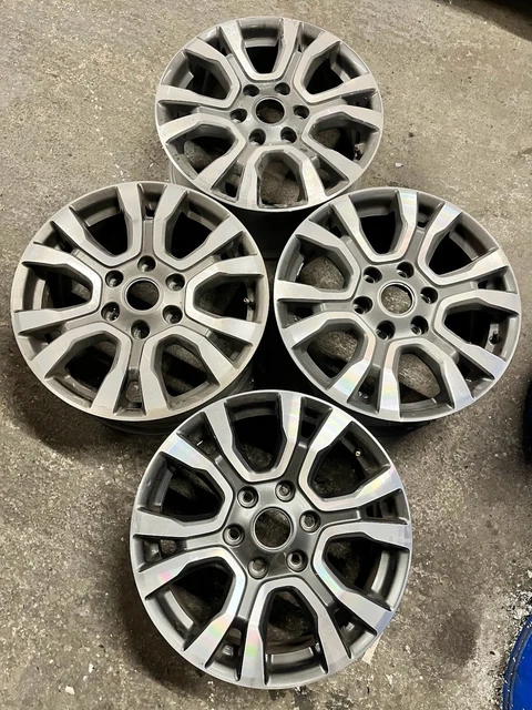 4X GENUINE FORD Ranger Wildtrak 18'' Inch Alloy Wheels Rims EB3C1007F2A 8J ET55 EUR 191,93 ...