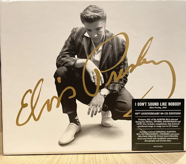 ELVIS PRESLEY - The Album Collection 60CD (CD, 2016) RCA * COMME NEUF ...
