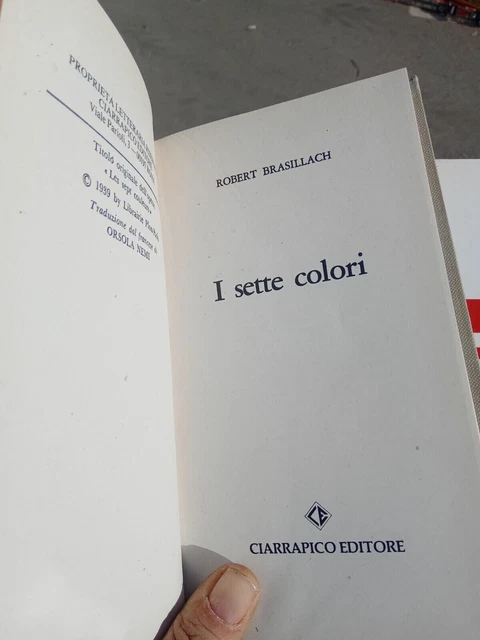 RARO I SETTE Colori Robert Brasillach 1959 Classici Controinformazione ...