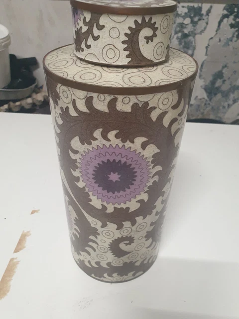 RED FAN CLOISONNE Tea Pot, Fabienne Jouvin £86.62 - PicClick UK