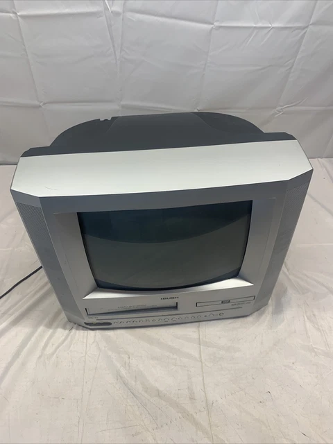 BUSH BTV183DVD/A 14& CRT TV DVD VHS Player Combi TV-Retro Gaming- See Descripion £90.00 ...
