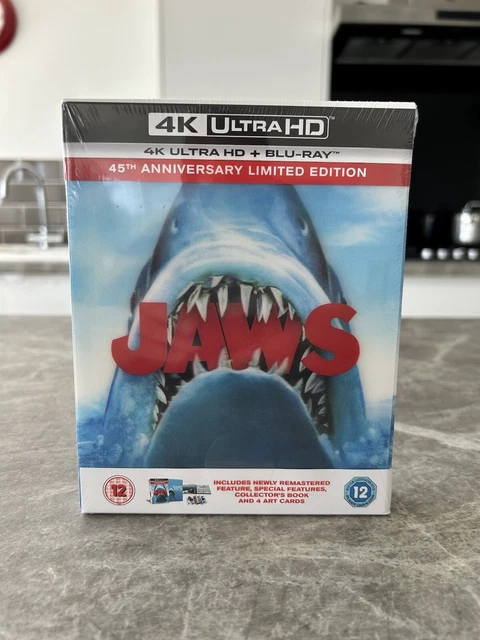 JAWS 4K & Blu-ray 45th Anniversary Collector’s Edition Steelbook NEW & SEALED! £149.99 - PicClick UK