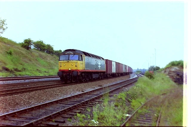 35MM RAILWAY COLOUR Negative Class 47 345 near Sheffield £1.75 ...